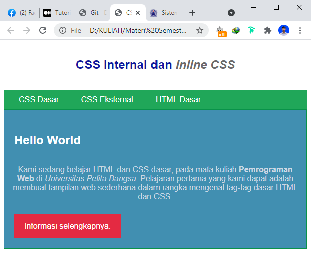 GitHub - robiabdau/Lab2Web: Tugas Pemograman Web