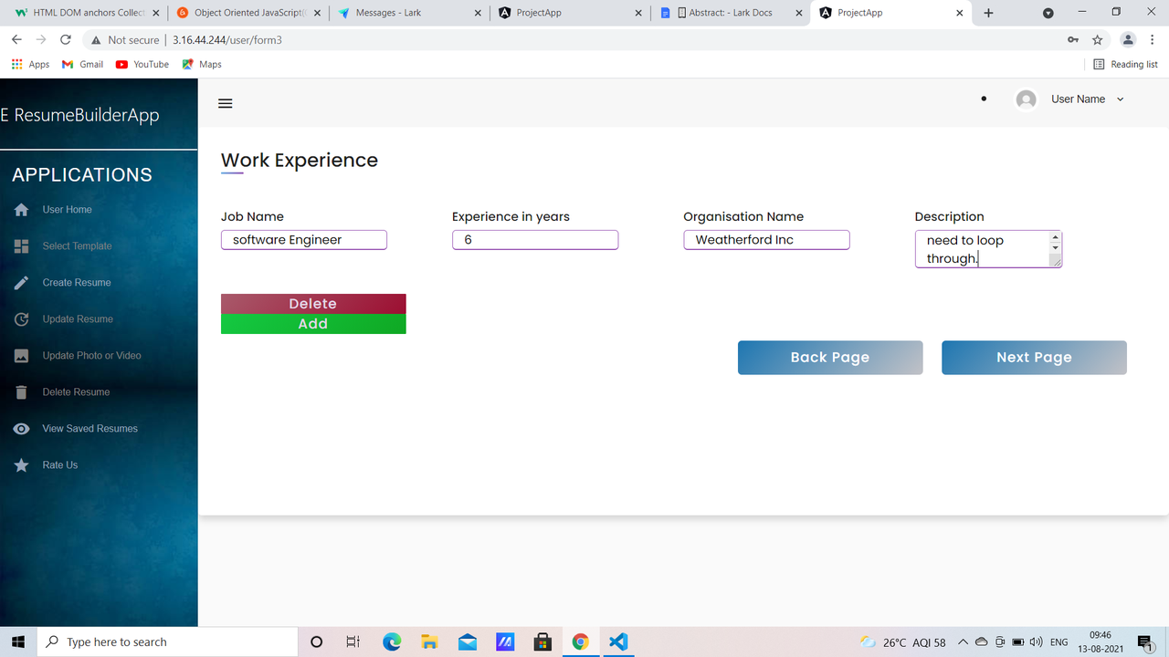 GitHub - sinan14/resume-builder