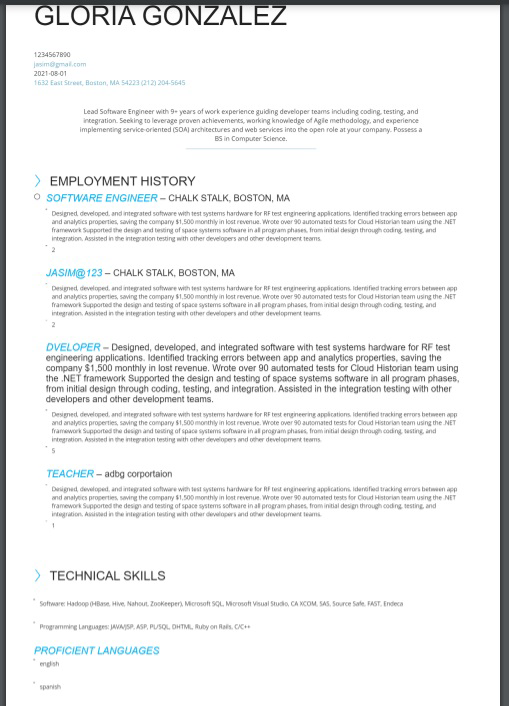 GitHub - sinan14/resume-builder