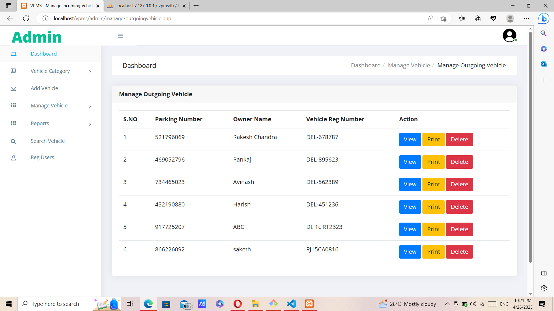 GitHub - sakethreddy18/parking_management_system_PHP