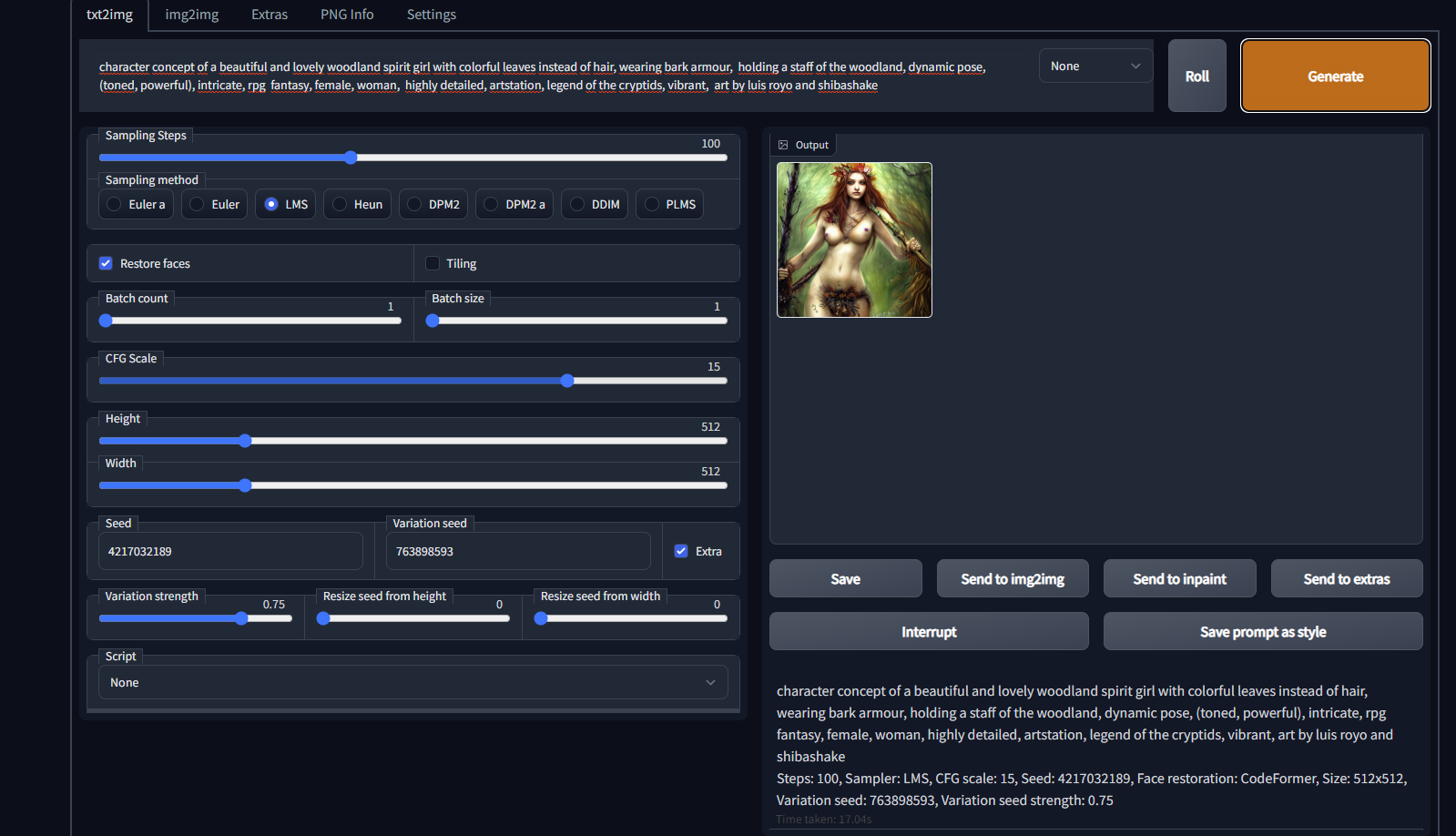 extra seeds (for variations) don't work as intended? · Issue #221 · AUTOMATIC1111/stable ...