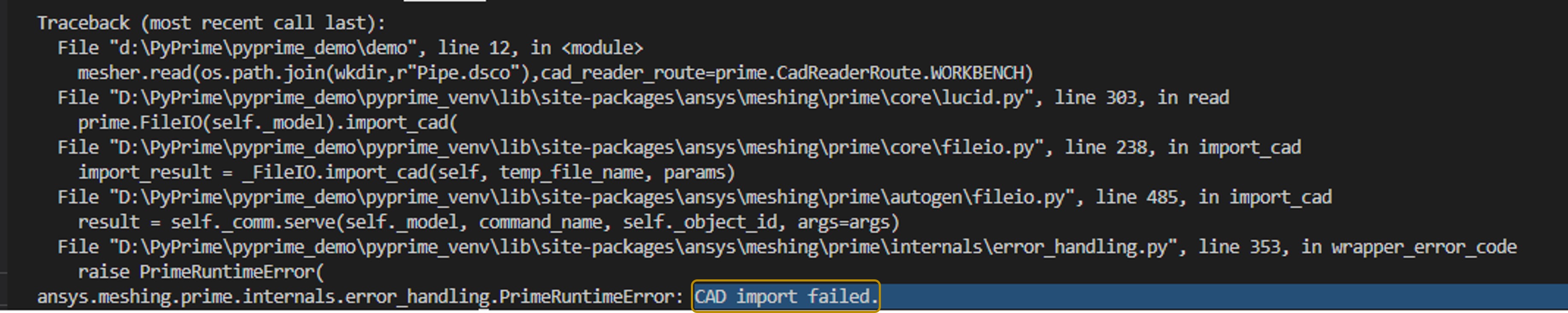Discovery file extension support in Workbench CAD Reader Route · Issue #276 · ansys/pyprimemesh ...