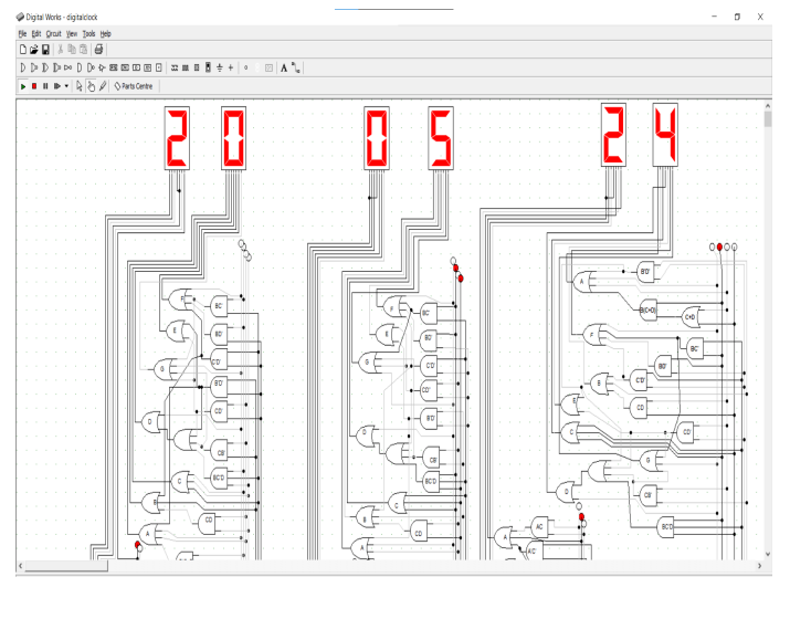 GitHub - domalasherpa/Digital-Clock-Design: this is a first semester ...
