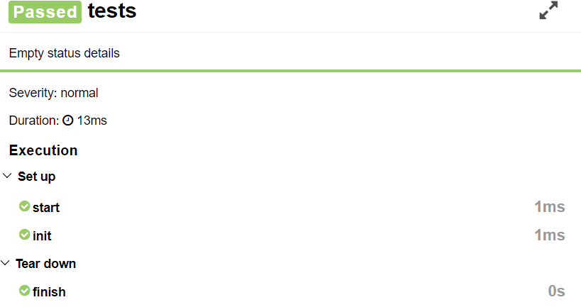[TestNg] Set Up/Tear down sections collect and display information from ...