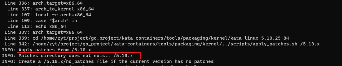 run build kernel shell error when setup with `-f` · Issue #1768 · kata ...