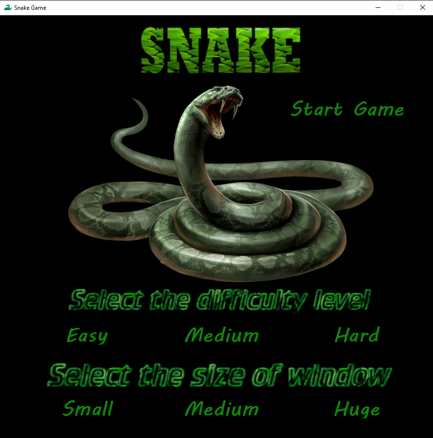GitHub - CzajkaJakub/Snake-Game