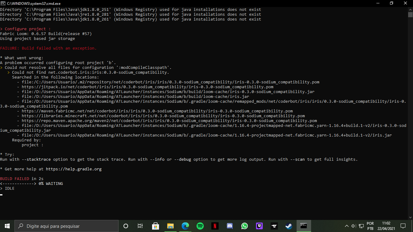 I can't build it · Issue #249 · IrisShaders/Iris · GitHub