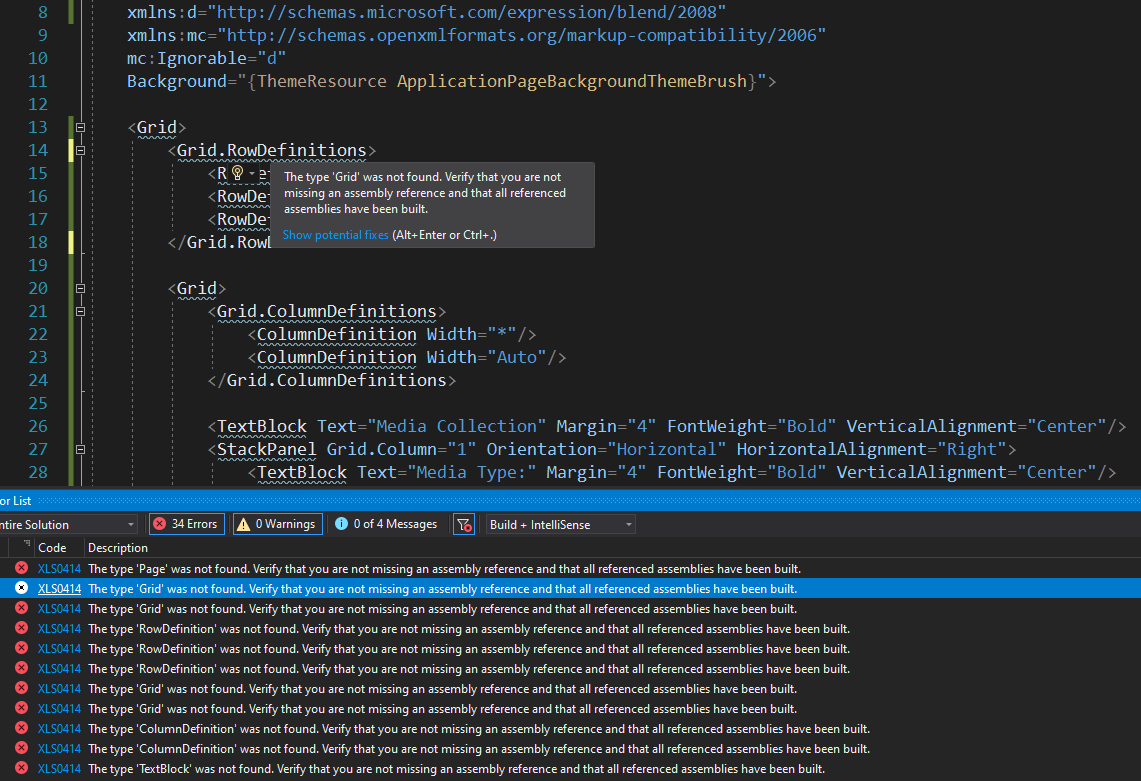 XAML designer will not render any forms · Issue #5521 · microsoft/microsoft-ui-xaml · GitHub