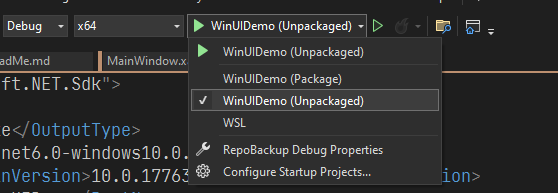 How to build and deploy an unpackaged app made using C# "WinUI 3 in Desktop", so that I can ...