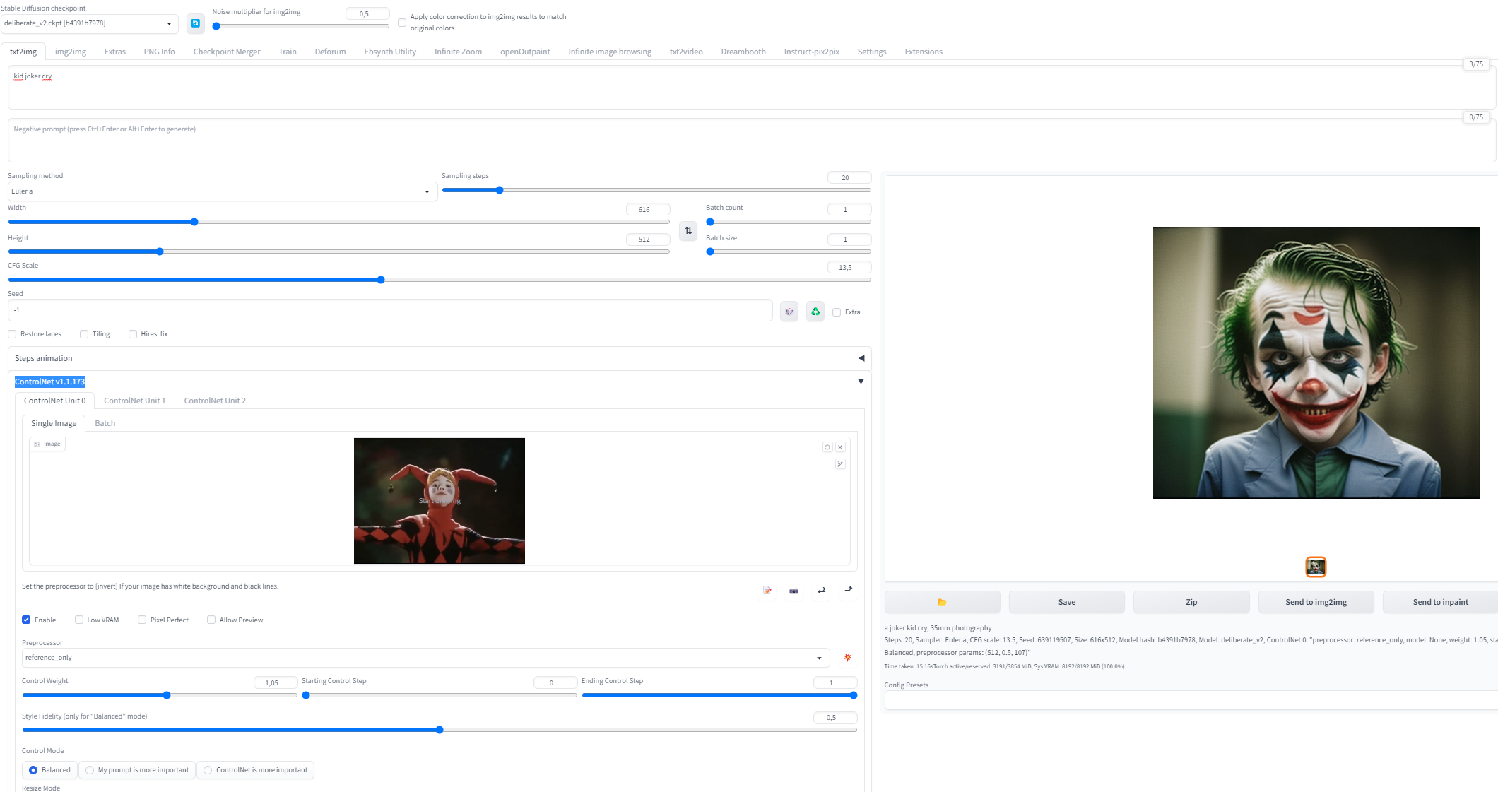 text2img does not recognize reference only · Issue #1303 · Mikubill/sd-webui-controlnet · GitHub