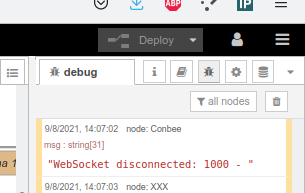WebSocket disconnected: 1000 · Issue #146 · deconz-community/node-red-contrib-deconz · GitHub