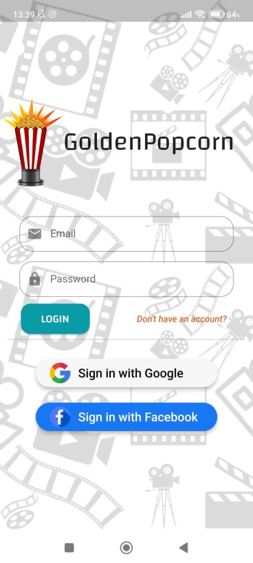 GitHub - erkutanildinc/FlutterMovieApp-GoldenPopcorn