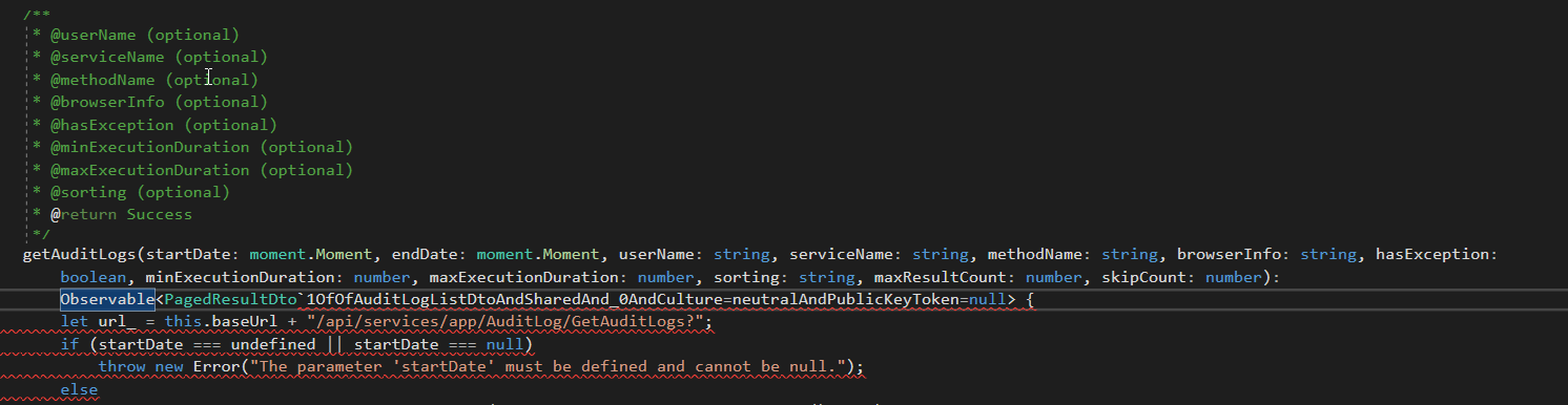 Error After nswag refresh, service-proxies.ts corrupted · Issue #3067 · aspnetboilerplate ...