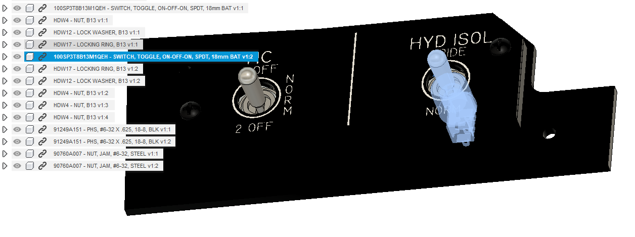 HYD ISOL Switch Incorrect · Issue #597 · jrsteensen/OpenHornet · GitHub