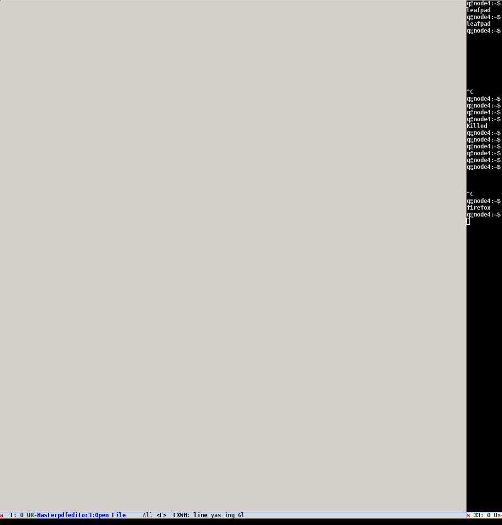 EXWM fails as the window manager in an X2Go session · Issue #280 ...