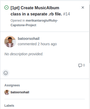 Ruby group capstone: set up your Kanban board · Issue #41 · mertkantaroglu/Ruby-Capstone-Project ...