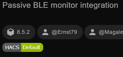 [Bug]: Activating BLE monitor with Flic Addon don't work · Issue #815 · custom-components/ble ...