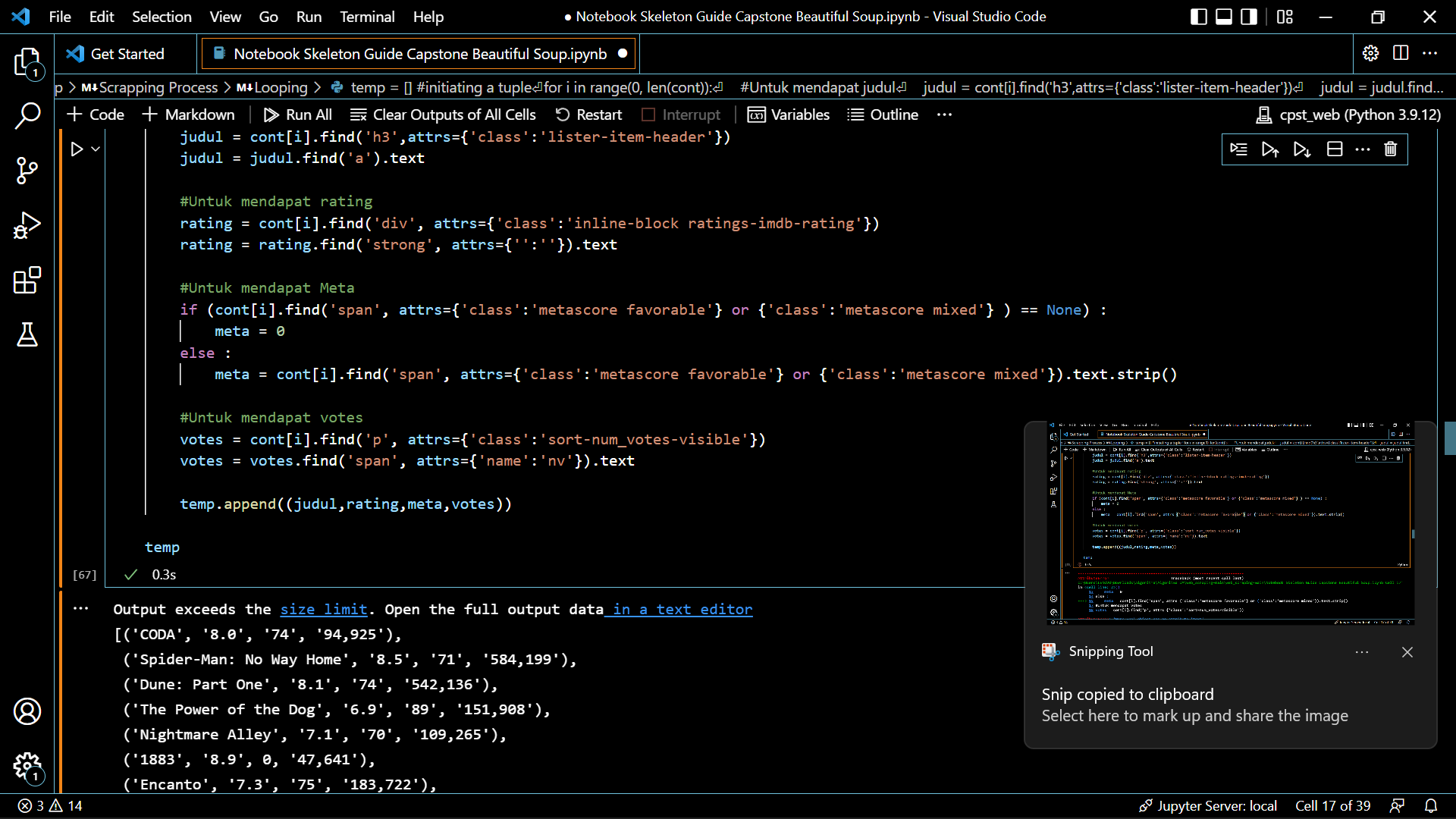metascore imdb · teamalgoritma community · Discussion #50 · GitHub
