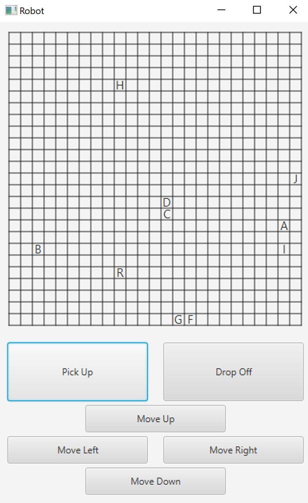 GitHub - mcaffarelli/Robot-in-Java-GUI-