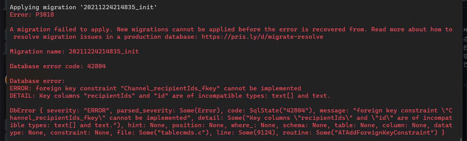 incompatible types: text[] and text? · prisma prisma · Discussion ...