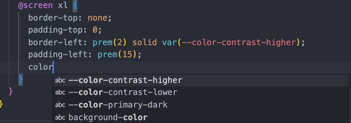 Directive Highlighting Issues · Issue 428 · Tailwindlabstailwindcss Intellisense · Github 7203