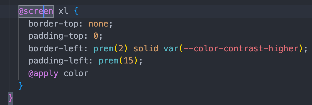 Directive Highlighting Issues · Issue #428 · tailwindlabs/tailwindcss-intellisense · GitHub