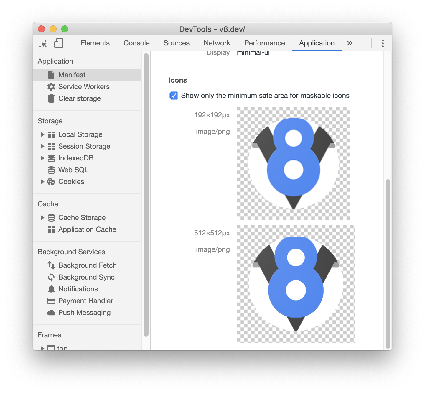 Add maskable PWA icons · Issue #297 · v8/v8.dev · GitHub