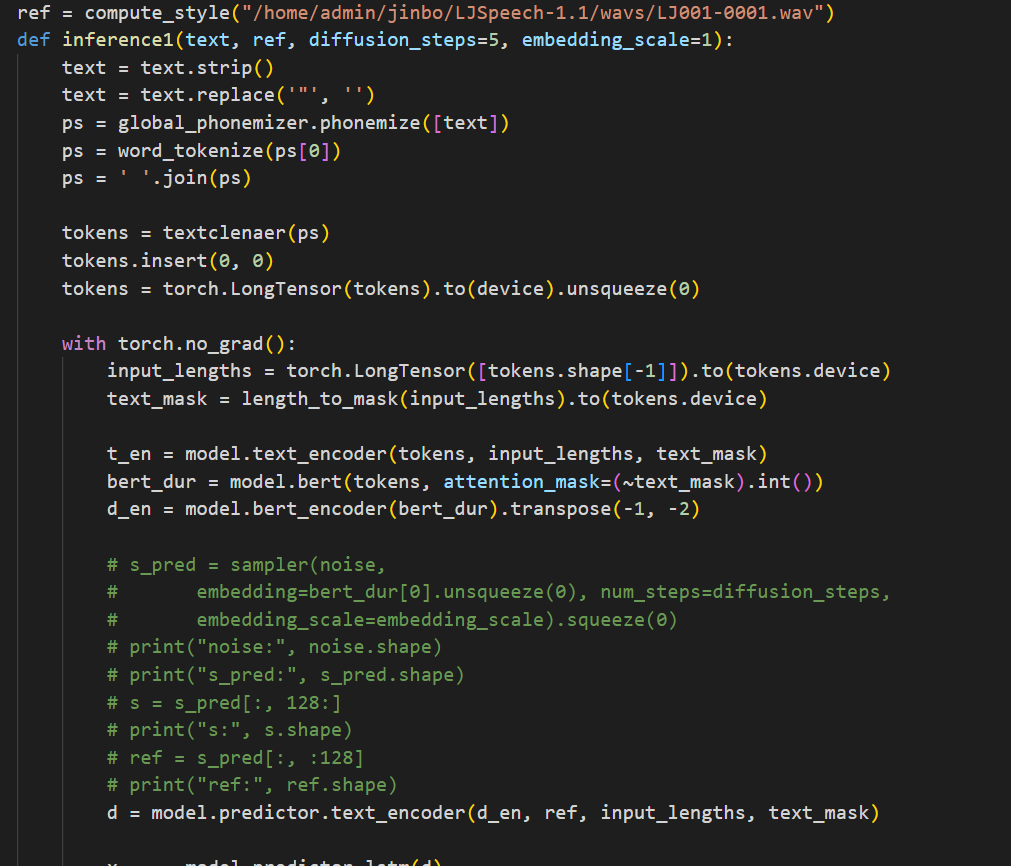 inference · Issue #22 · yl4579/StyleTTS2 · GitHub