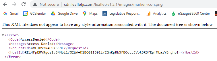 Default leaflet marker not accessible online · Issue #790 · rstudio/leaflet · GitHub