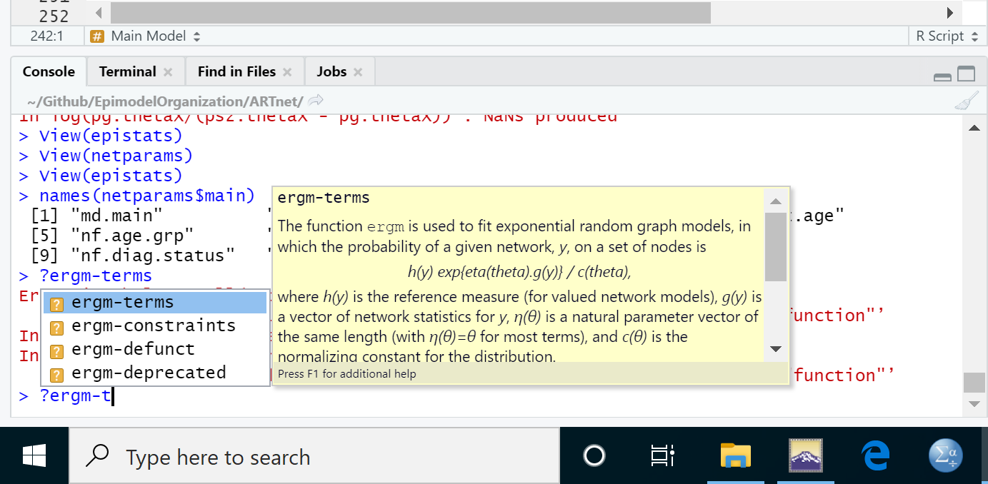 ?ergm-terms behavior · Issue #138 · statnet/ergm · GitHub