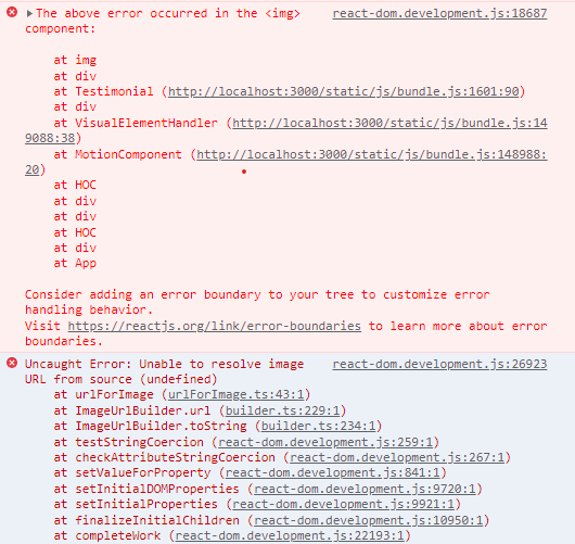 Not able to display the image from Testimonials section · Issue #8 ...