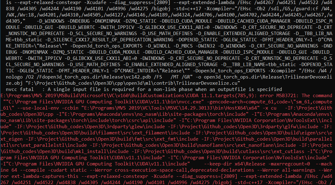 Enable CUDA and ML Ops on Windows · Issue #4644 · isl-org/Open3D · GitHub