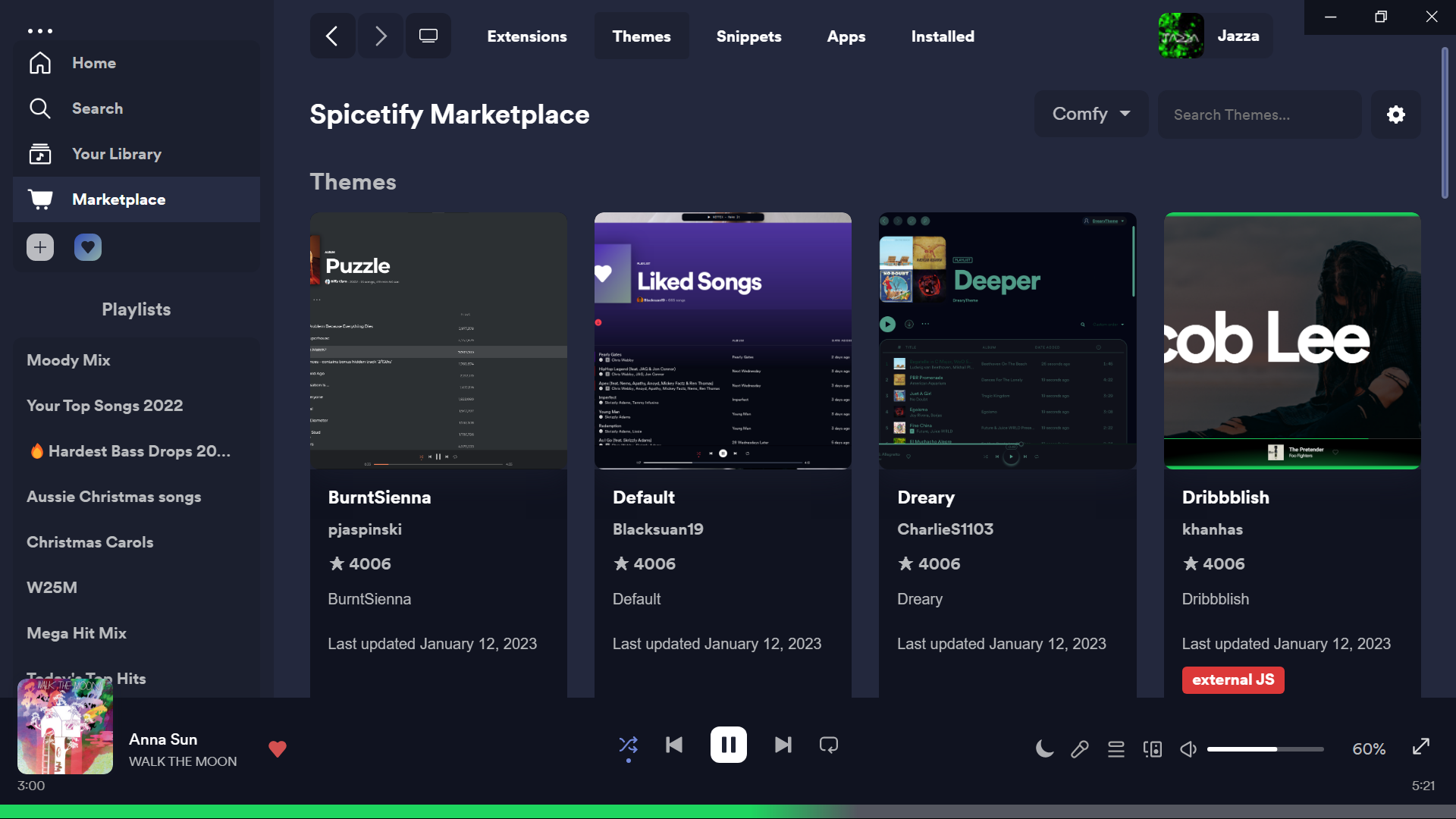 Colour scheme randomly switches · Issue #108 · Comfy-Themes/Spicetify · GitHub