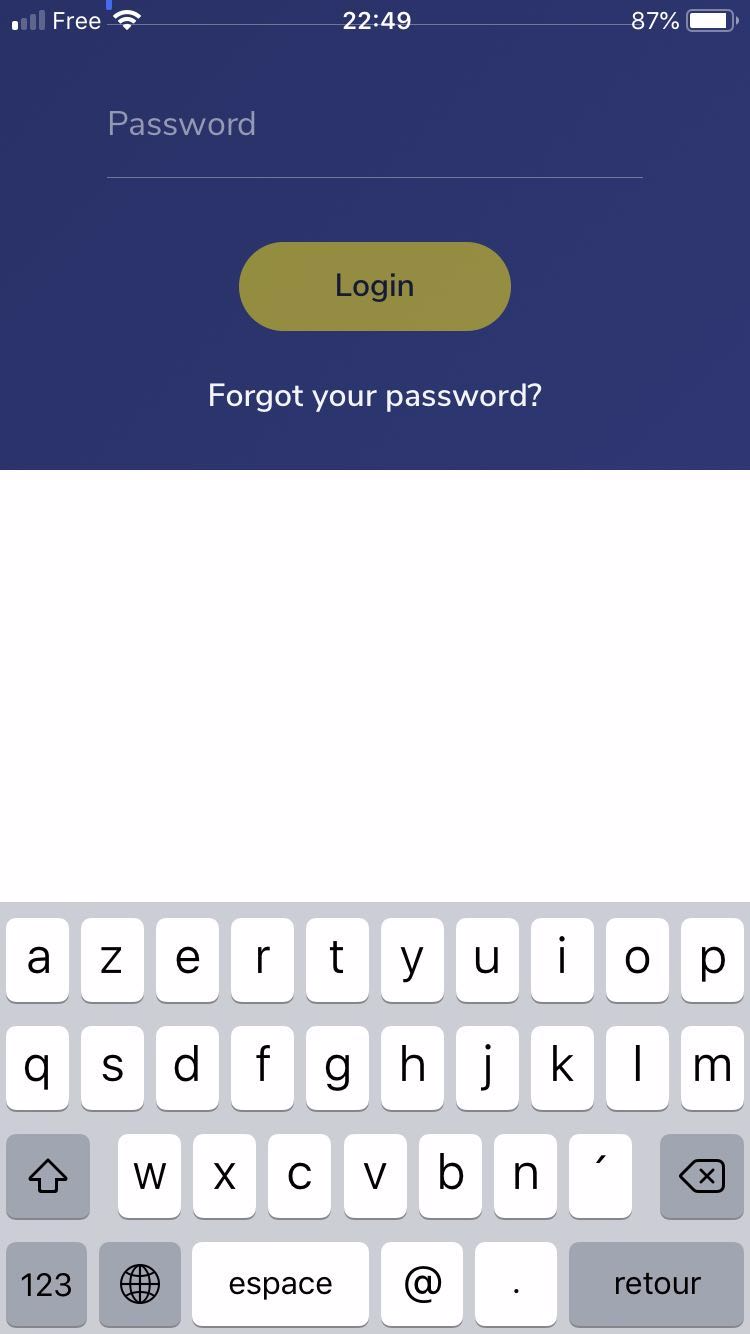 100 Beta17 Ios When Keyboard Is Displayed We Can Scroll Down And
