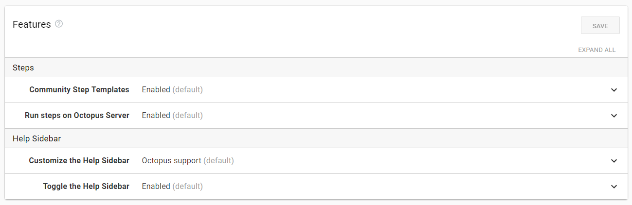 UI configure and optionally disable the help sidebar · Issue #5667 · OctopusDeploy/Issues · GitHub