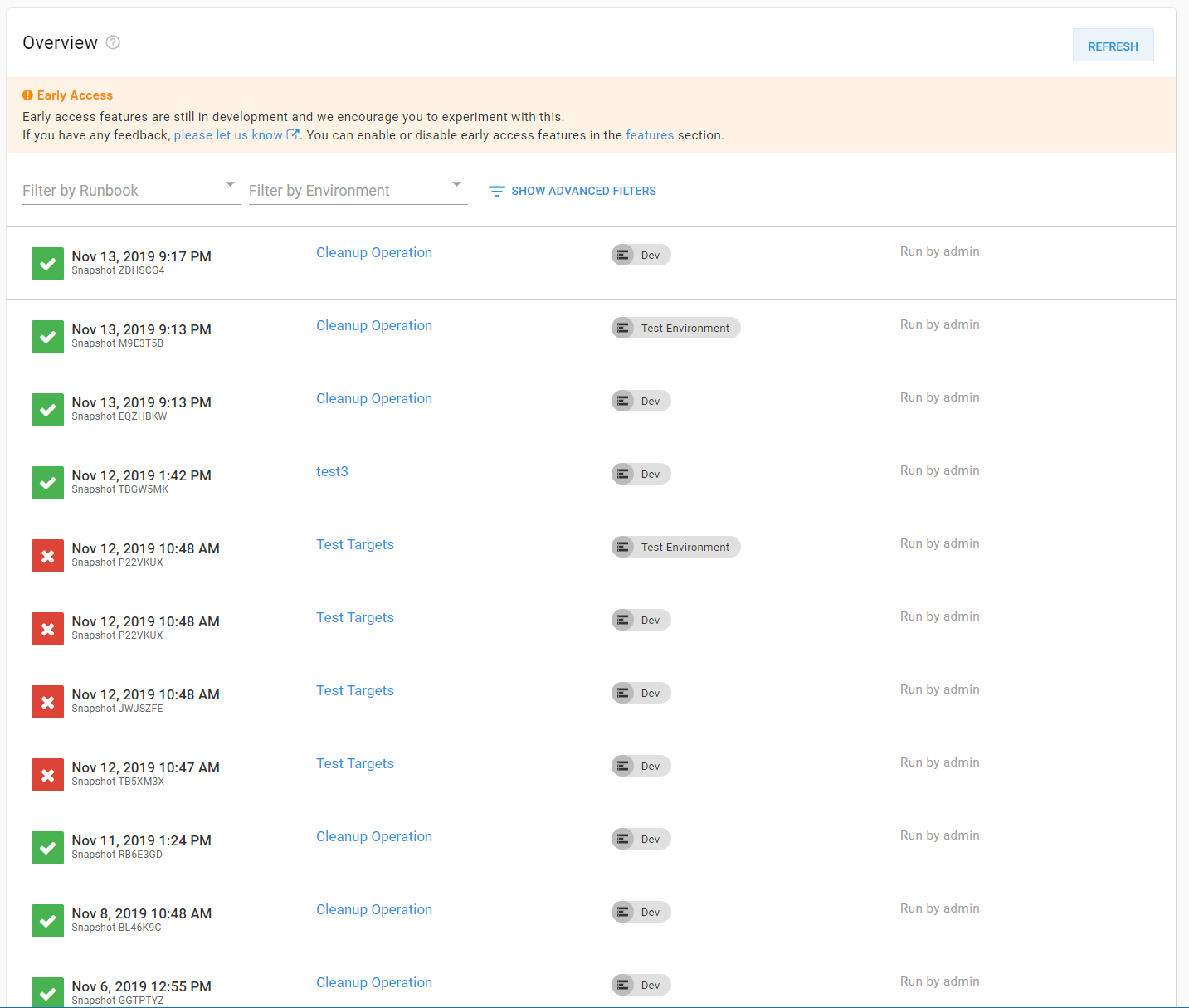 Runbooks Overview screen design updates · Issue #5995 · OctopusDeploy ...