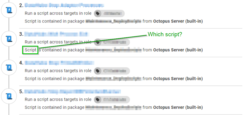 Improve script step summaries · Issue #6159 · OctopusDeploy/Issues · GitHub
