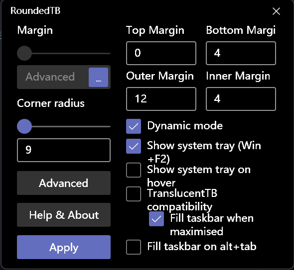 Taskbar showing doesn‘t work on 'auto-hide taskbar', when top margin is set to non-zero · Issue ...