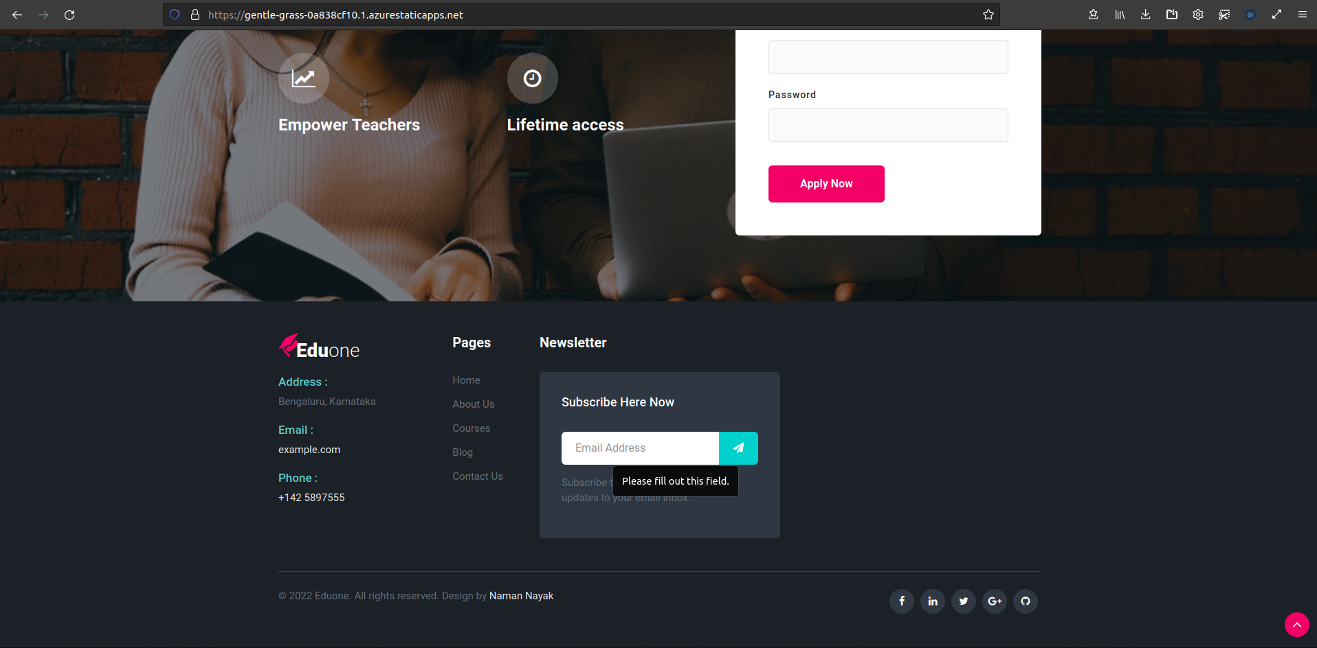 GitHub - NamanNayak/eduone-web: Eduone is dedicated to improving people ...