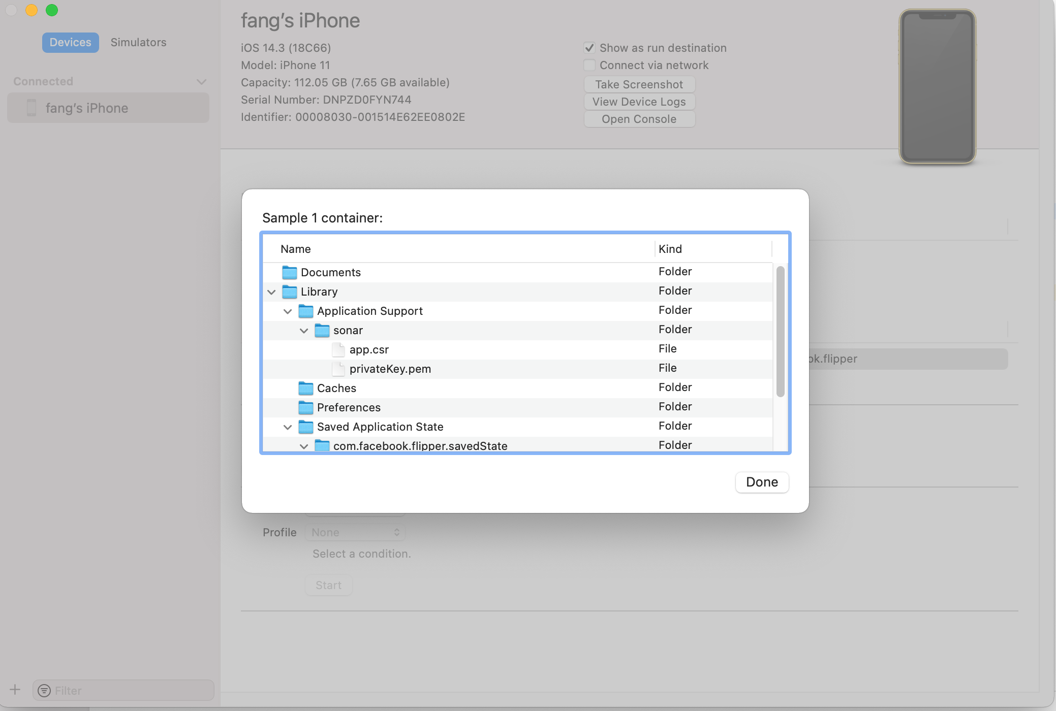 Connect real device app failed due to idb failure of pulling certificate · Issue #2113 ...