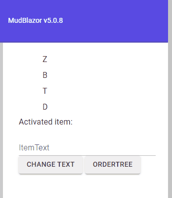 MudTreeView wrong activated item when sorting HashSet · Issue #1522 · MudBlazor/MudBlazor · GitHub