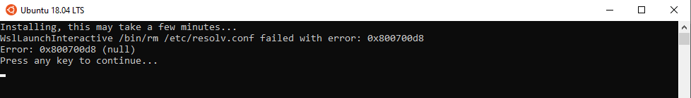 Error 0x800700d8 about 64bit incompatibility · Issue #6760 · microsoft ...