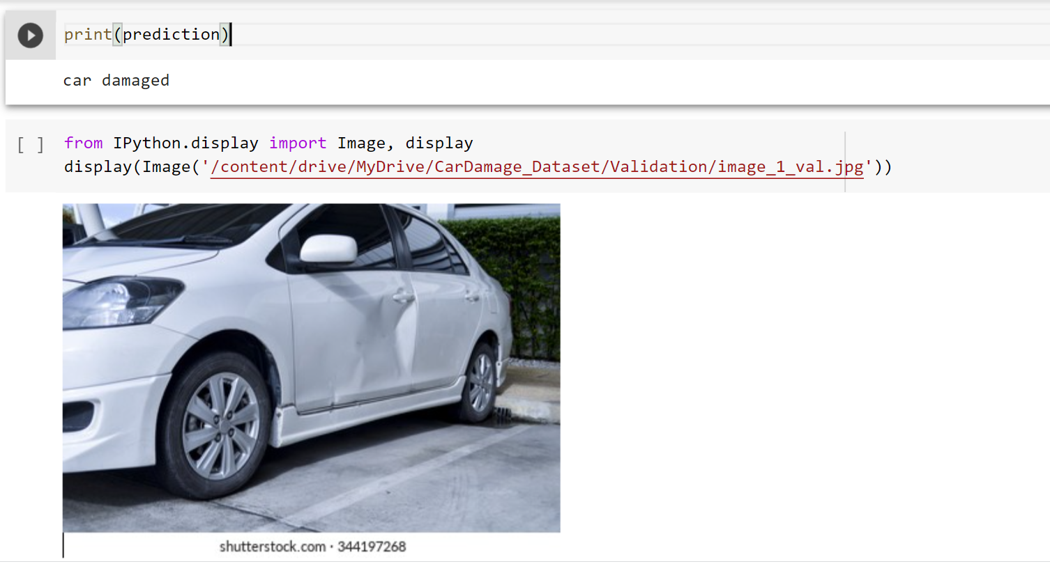 GitHub - JabeenShukoor/CarDamageDetection_NN: Car Damage Detection ...