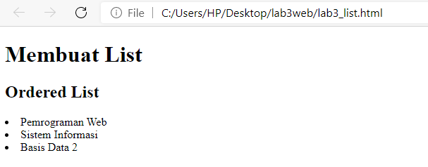 GitHub - NisaMadani/Lab3Web