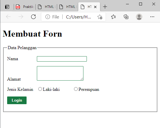 GitHub - NisaMadani/Lab3Web