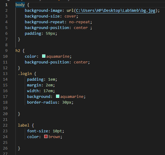 GitHub - NisaMadani/Lab5Web