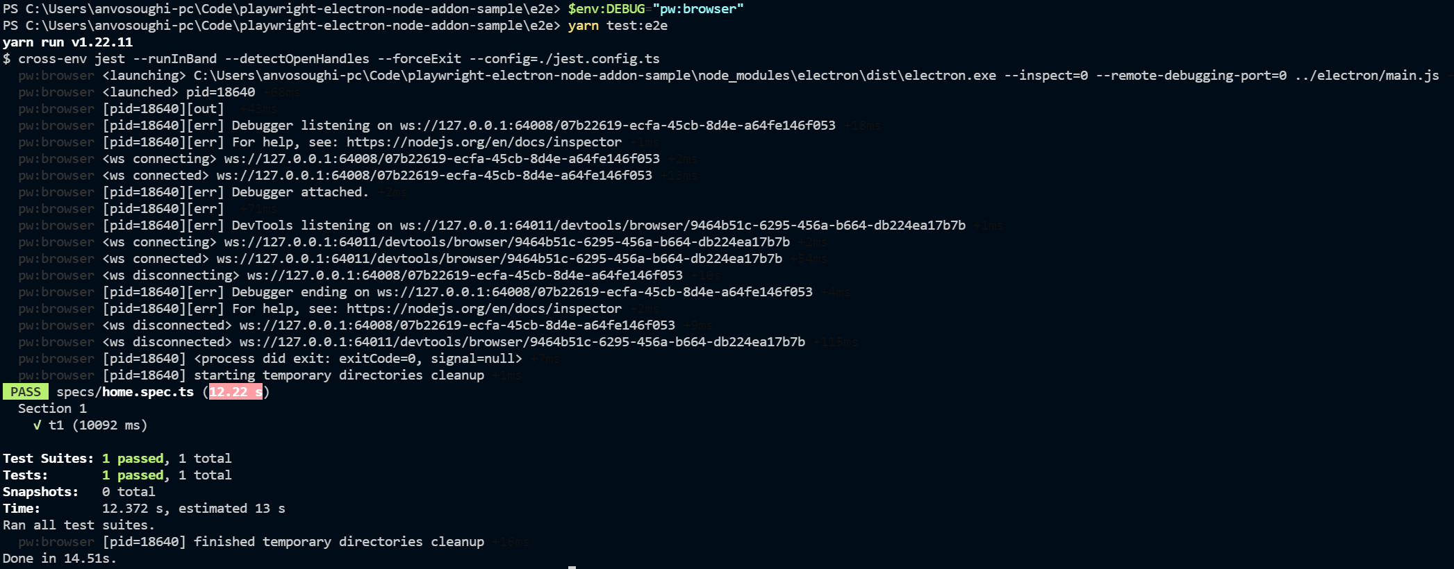 [BUG] Native C++ Callback does not work when running Electron App with ...