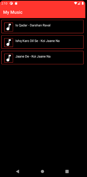 GitHub - wasif-izar/My-Music: Simple music app for android