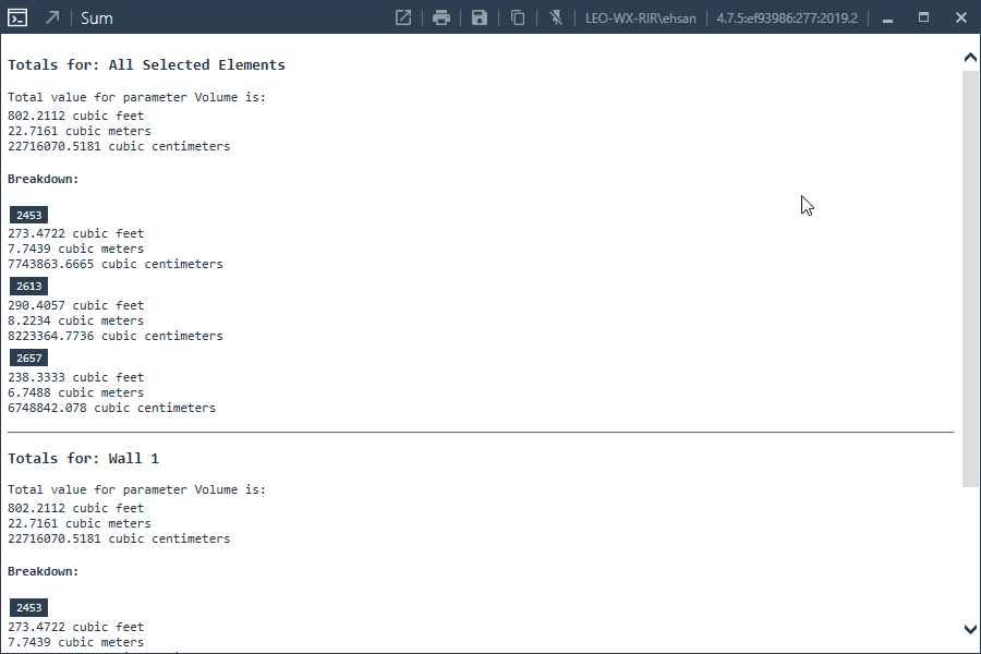 pyRevit Sum Total suggestion · Issue #703 · pyrevitlabs/pyRevit · GitHub