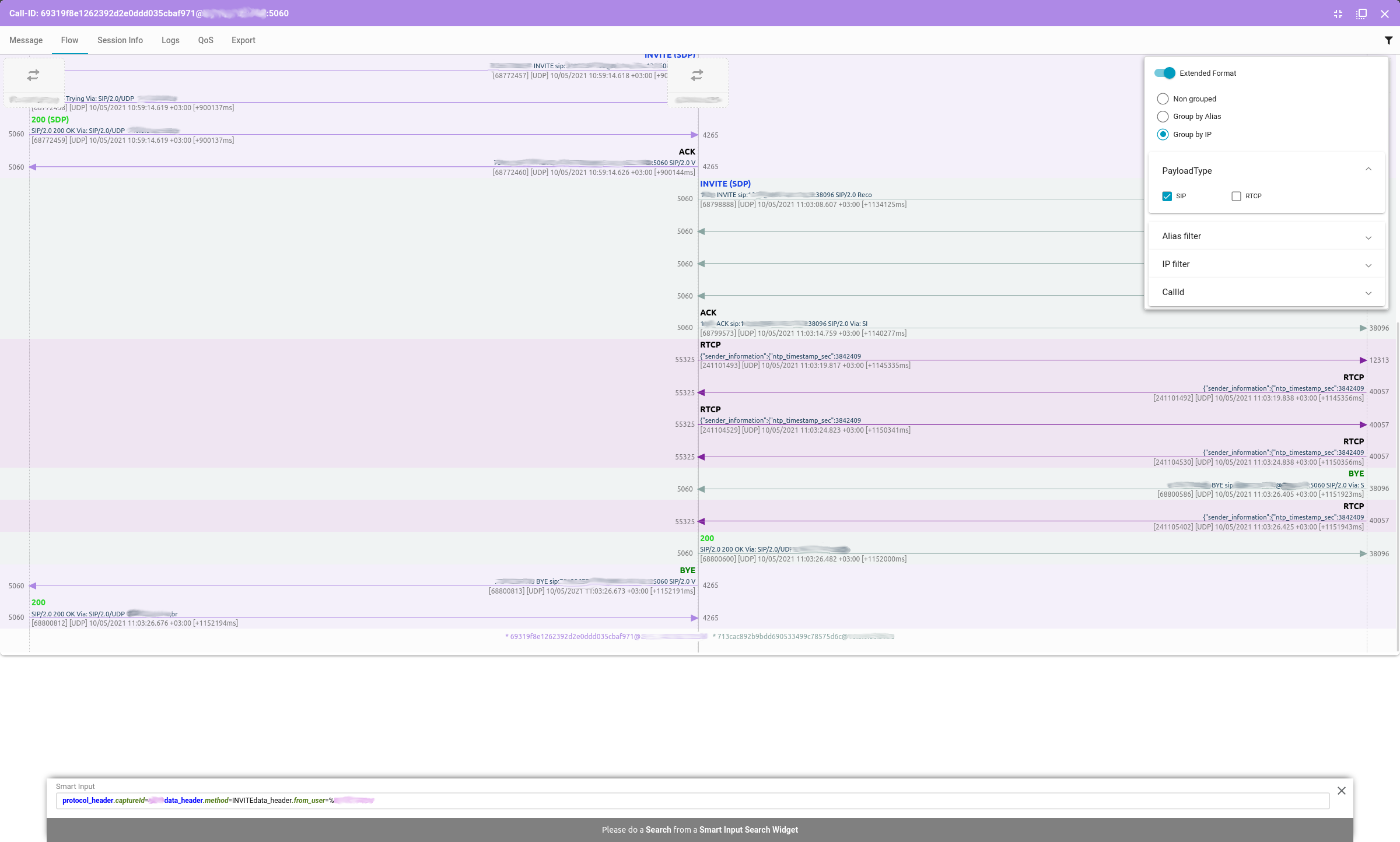 RTCP view · Issue #502 · sipcapture/homer-ui · GitHub